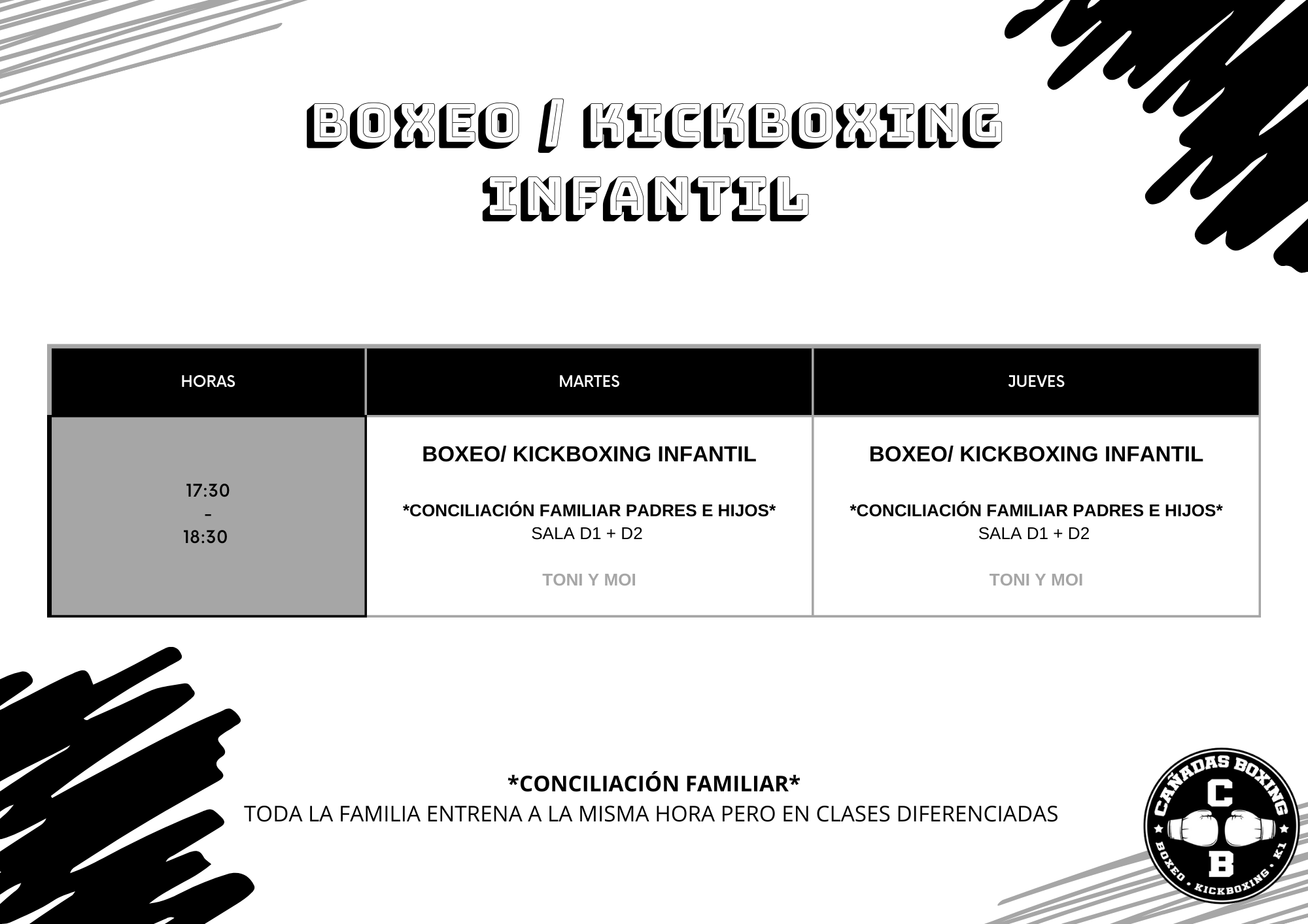 BOXEO INFANTIL – DUO DANCE